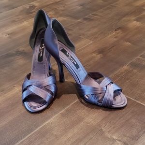 Nina | Shoes | Nina Ricci Satin Heels | Poshmark